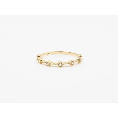 AUREOLE JEWELRY Gold Infinite Loop Ring de Mujeres