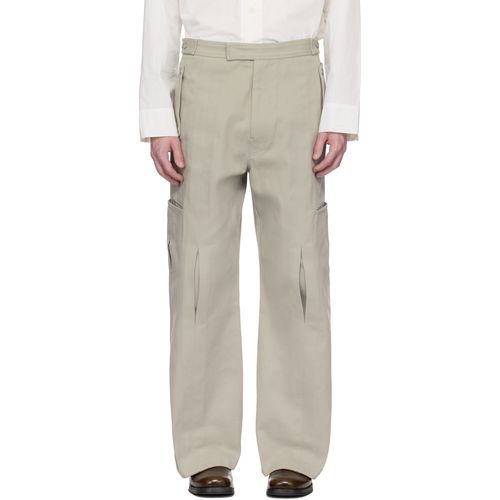 Omar Afridi Gray Carol Cargo Pants for Men