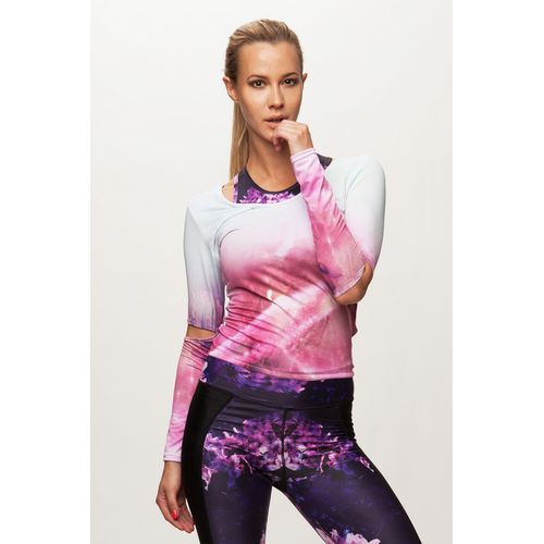 MISS RUNNER Tsunami Crop-Out Sweater for Women