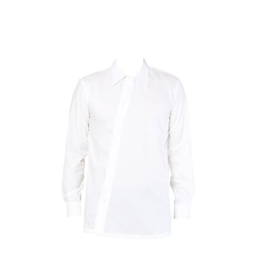ATELIER FITTON Tailored Fit Cotton Shirt In White メンズ