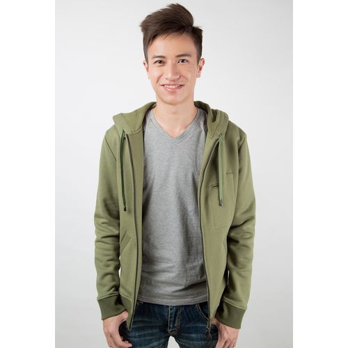 DRESH LIFE Zip-Up Hoodie Jacket pour hommes