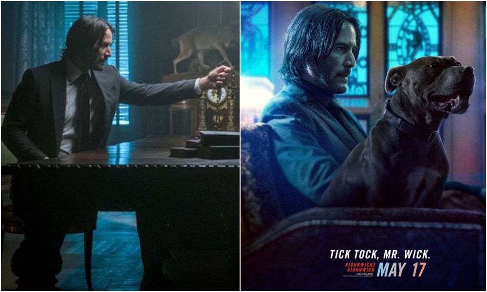 Keanu Reeves rocks the little blazer and sunglasses at Saint Laurent’s ...